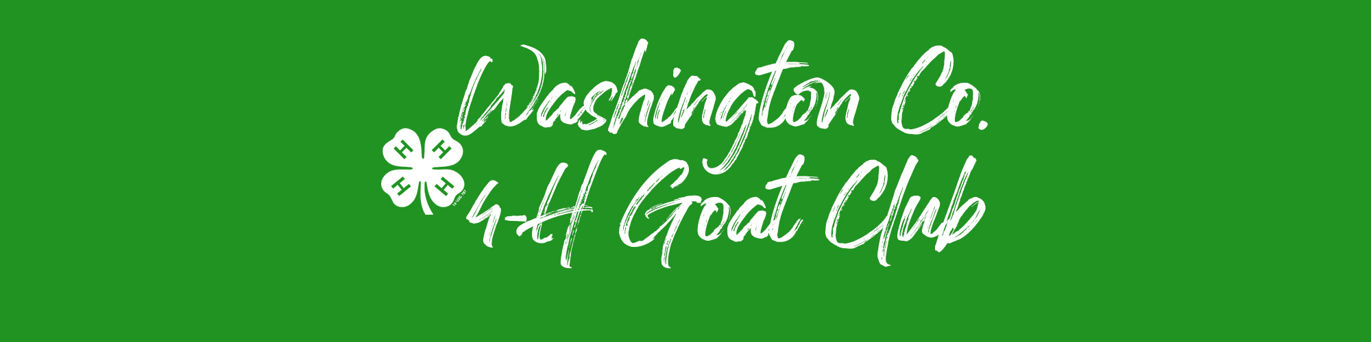 Washington Co 4-H Goat Club