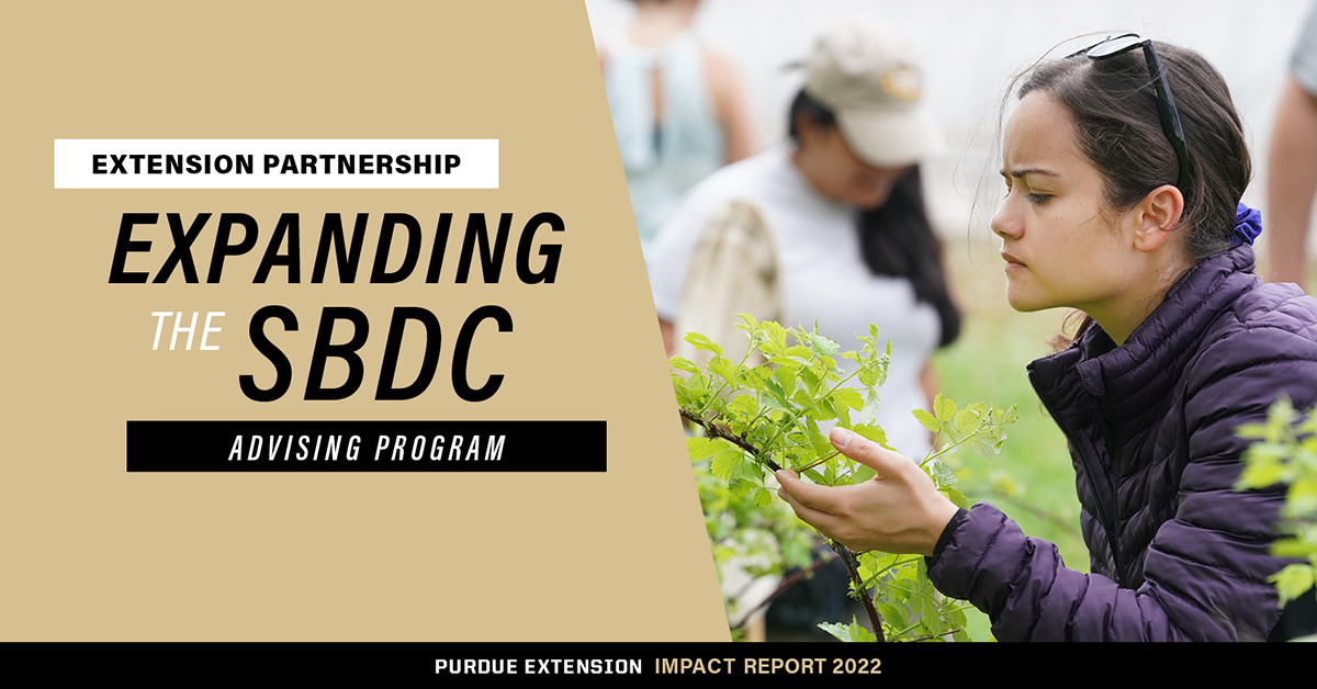 Extension Partnership - Expanding the SBDC Advising Program